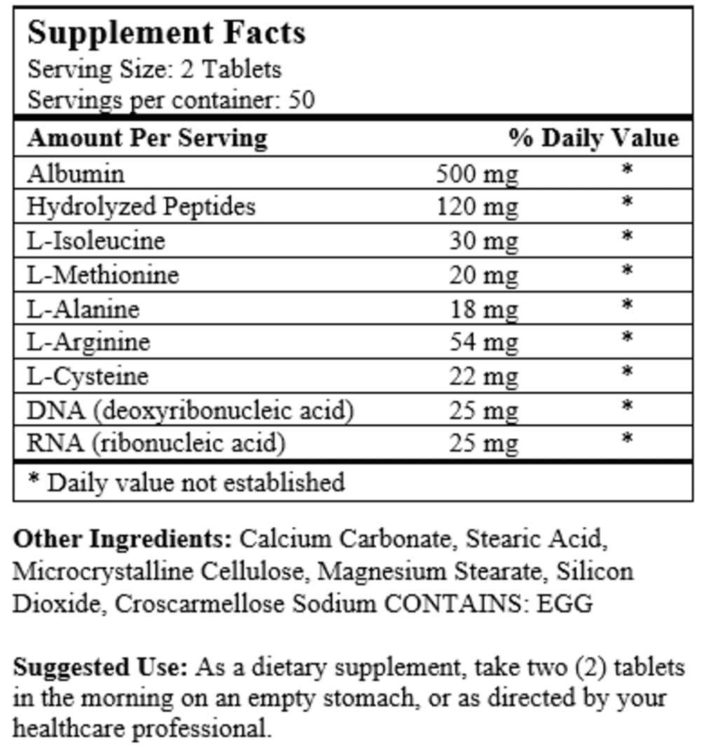 Nu-Health protein tablets for energy boost