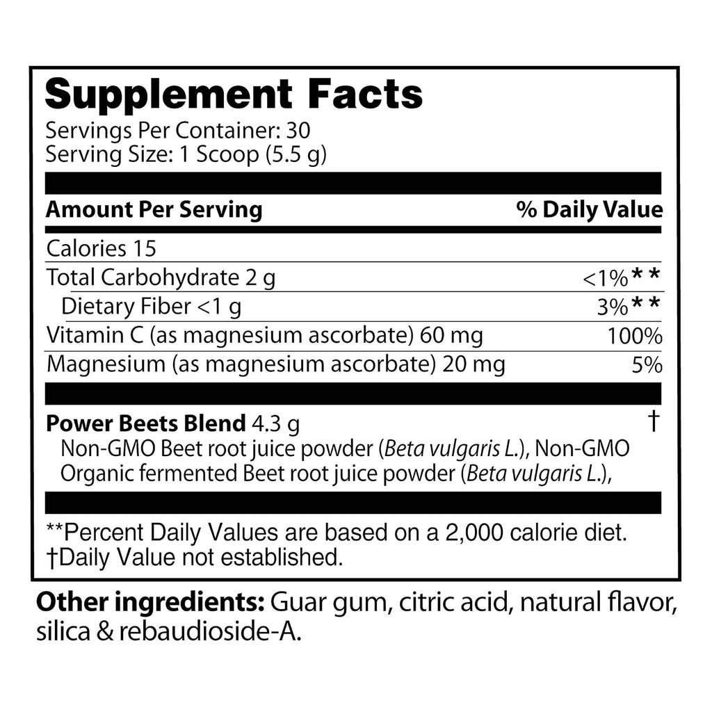 Nu-Therapy Power Beets daily nutrition