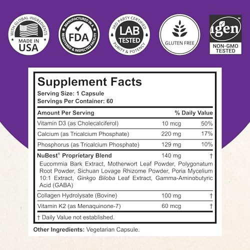 NuBest Tall calcium for kids and teens