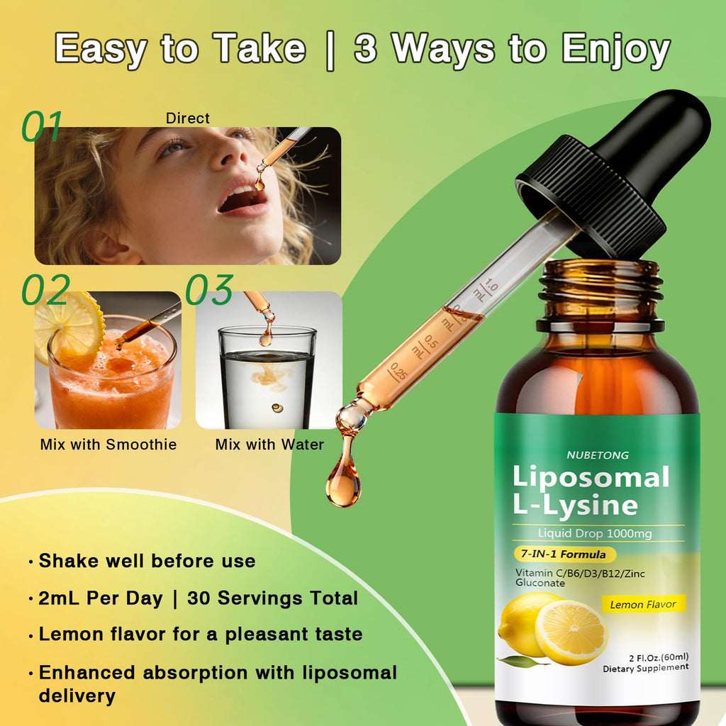 Nubetong L-Lysine for overall wellness