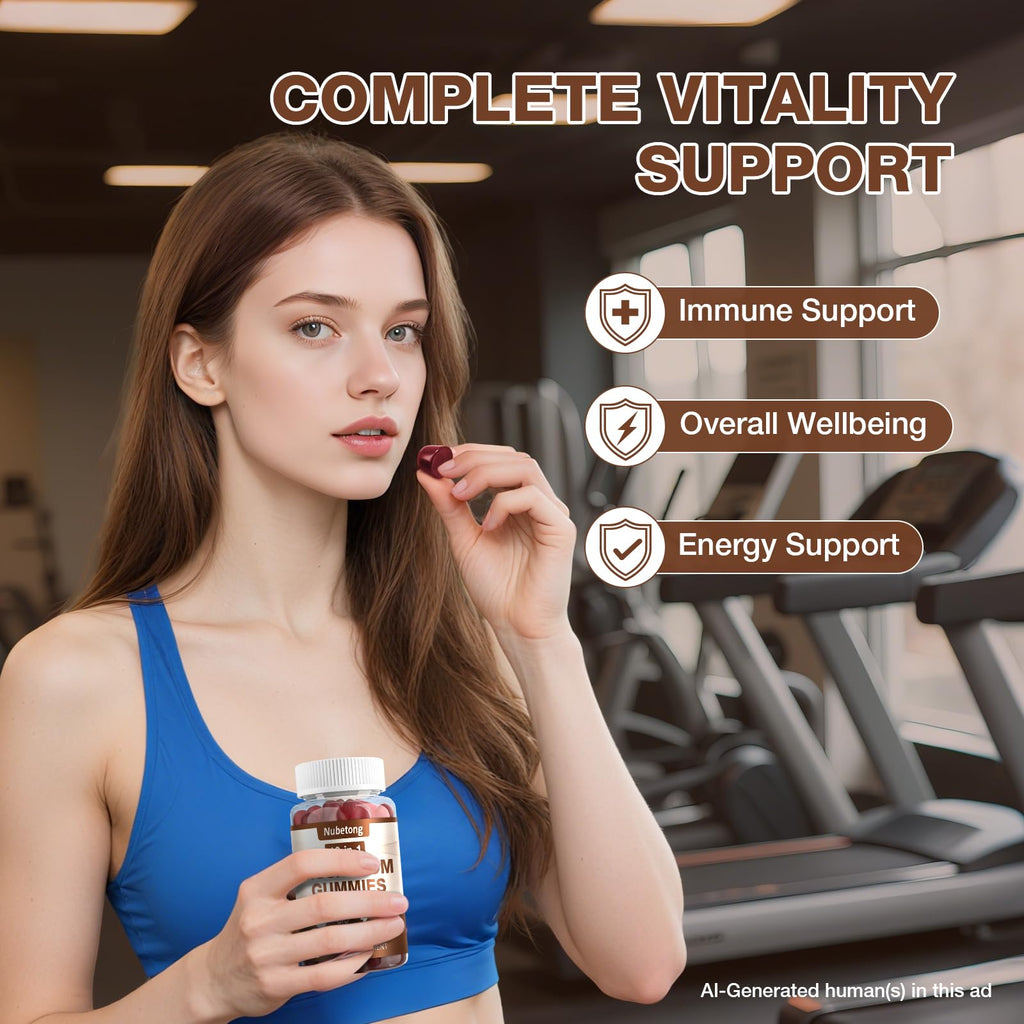 Nubetong mushroom blends for immune support
