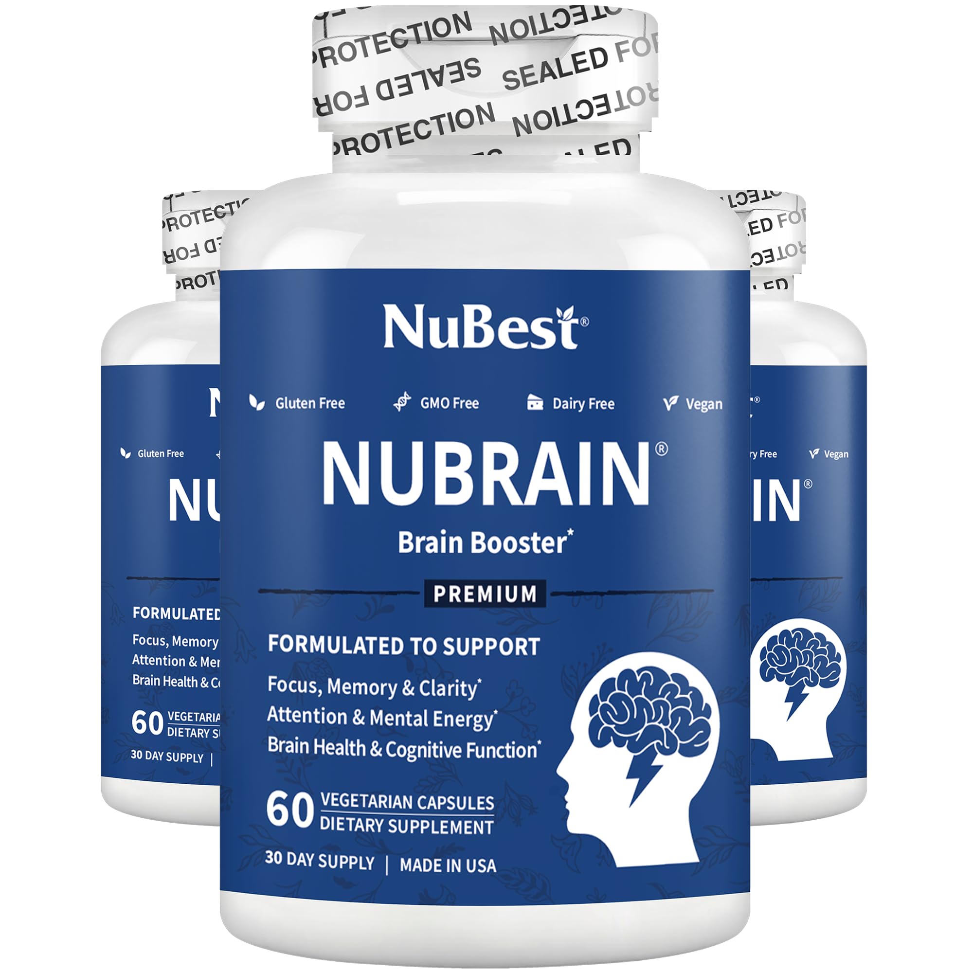 NuBrain ginkgo biloba brain booster