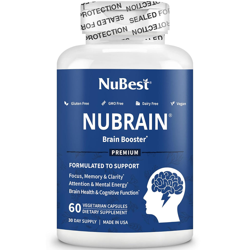 NuBrain ginkgo biloba for daily vitality