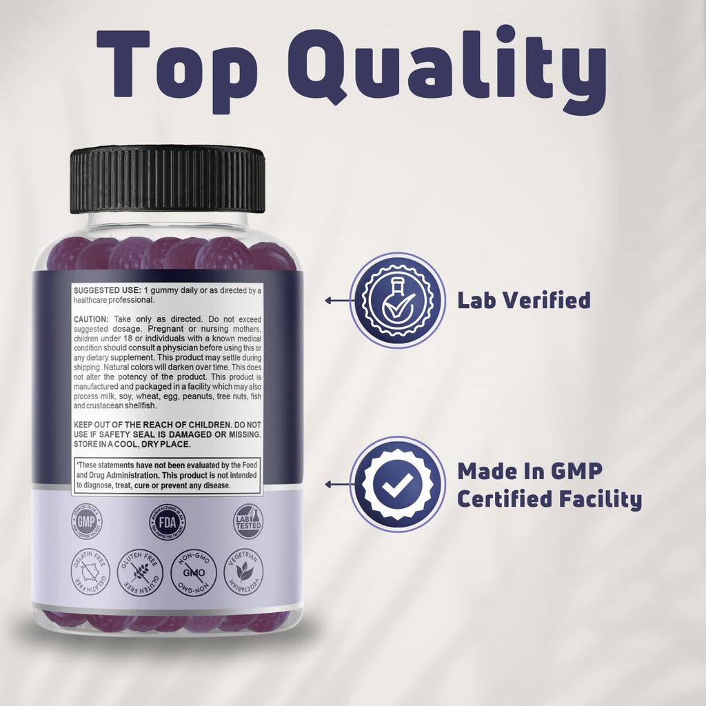 NUELATION magnesium gummies for digestive health