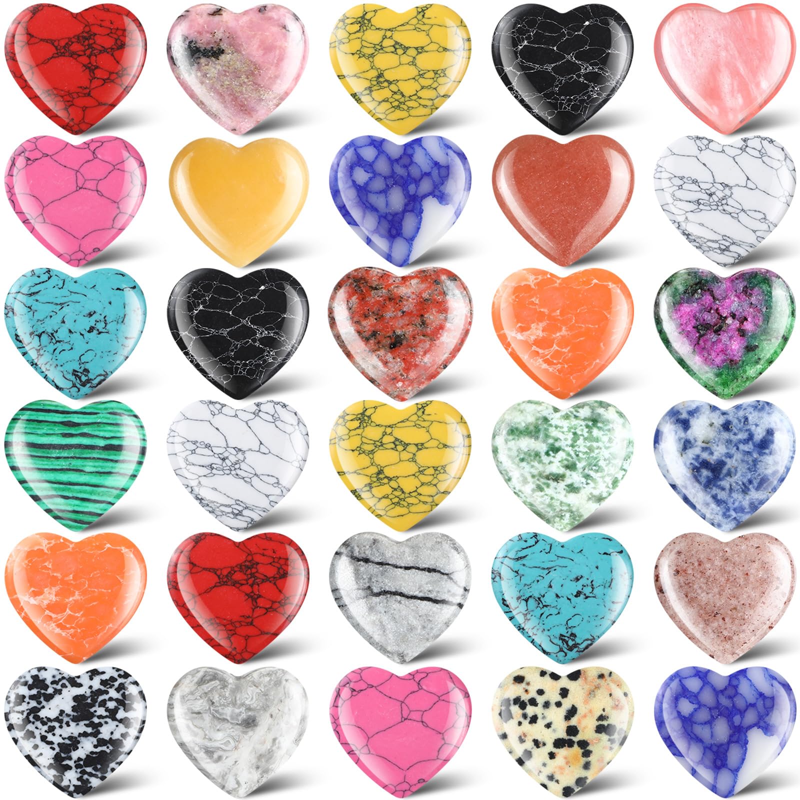 Nuenen heart worry stones benefits