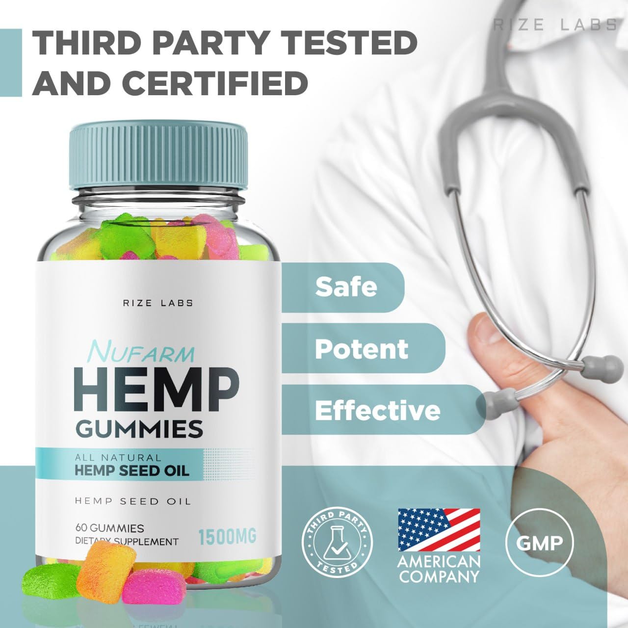 Nufarm gummies for daily health support