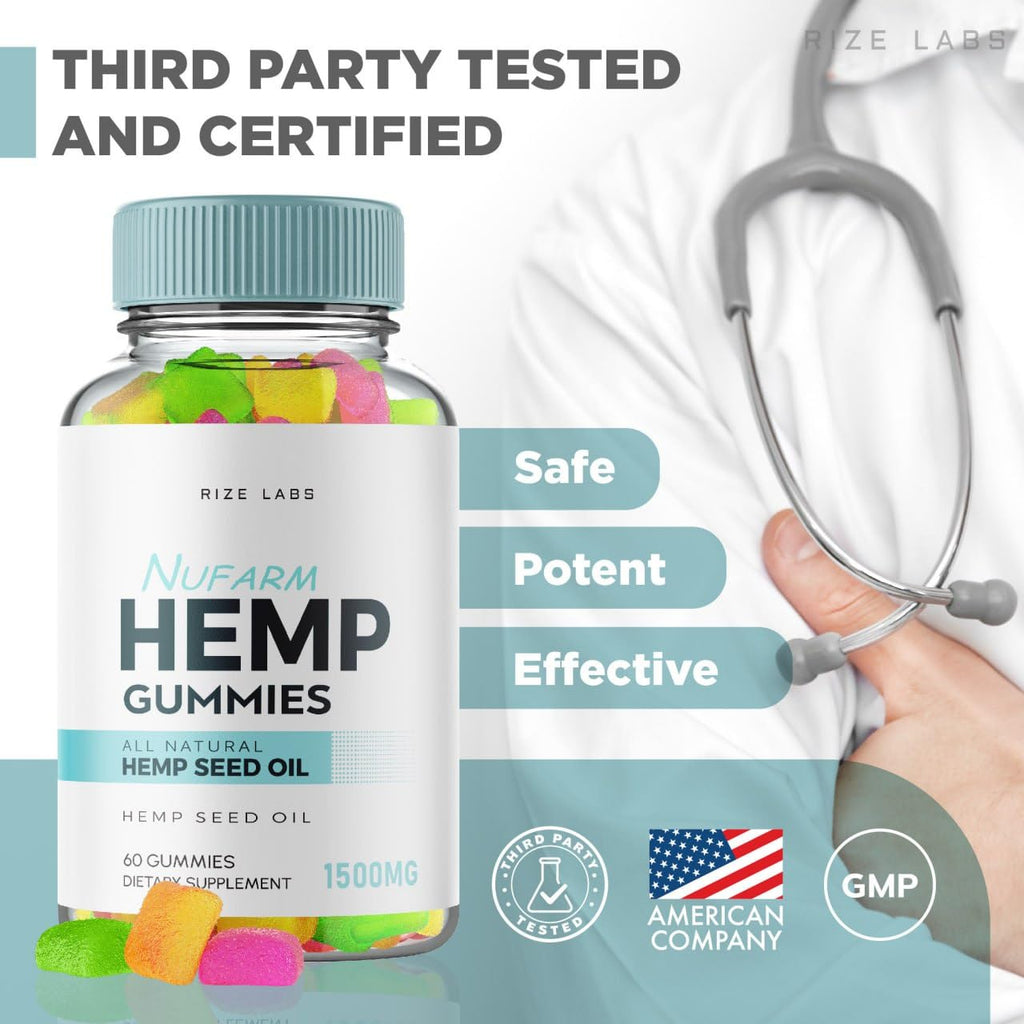 Nufarm gummies for improved sleep quality
