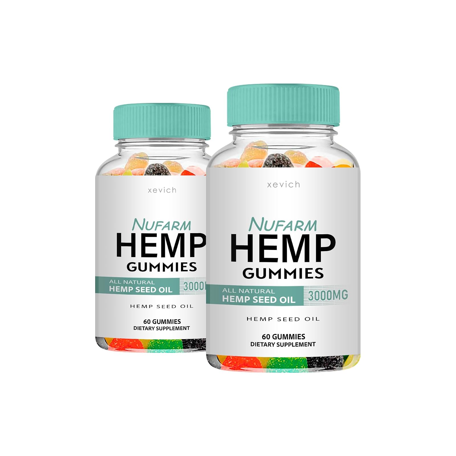 Nufarm Hemp Gummies for omega support