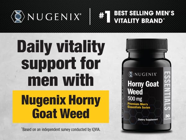 Nugenix horny goat weed capsules