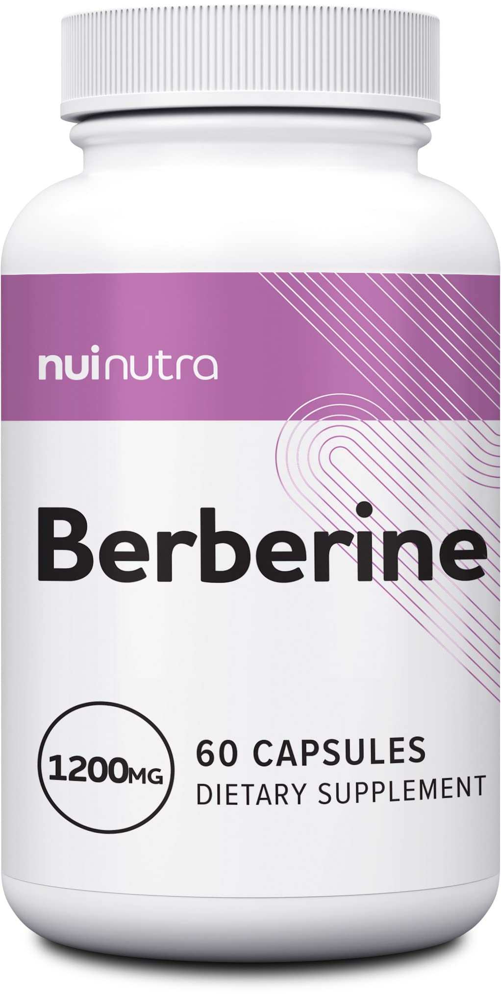Nui Nutra Berberine supplement capsules