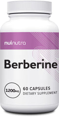 Nui Nutra Berberine supplement capsules