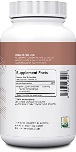NUI NUTRA cinnamon for heart health