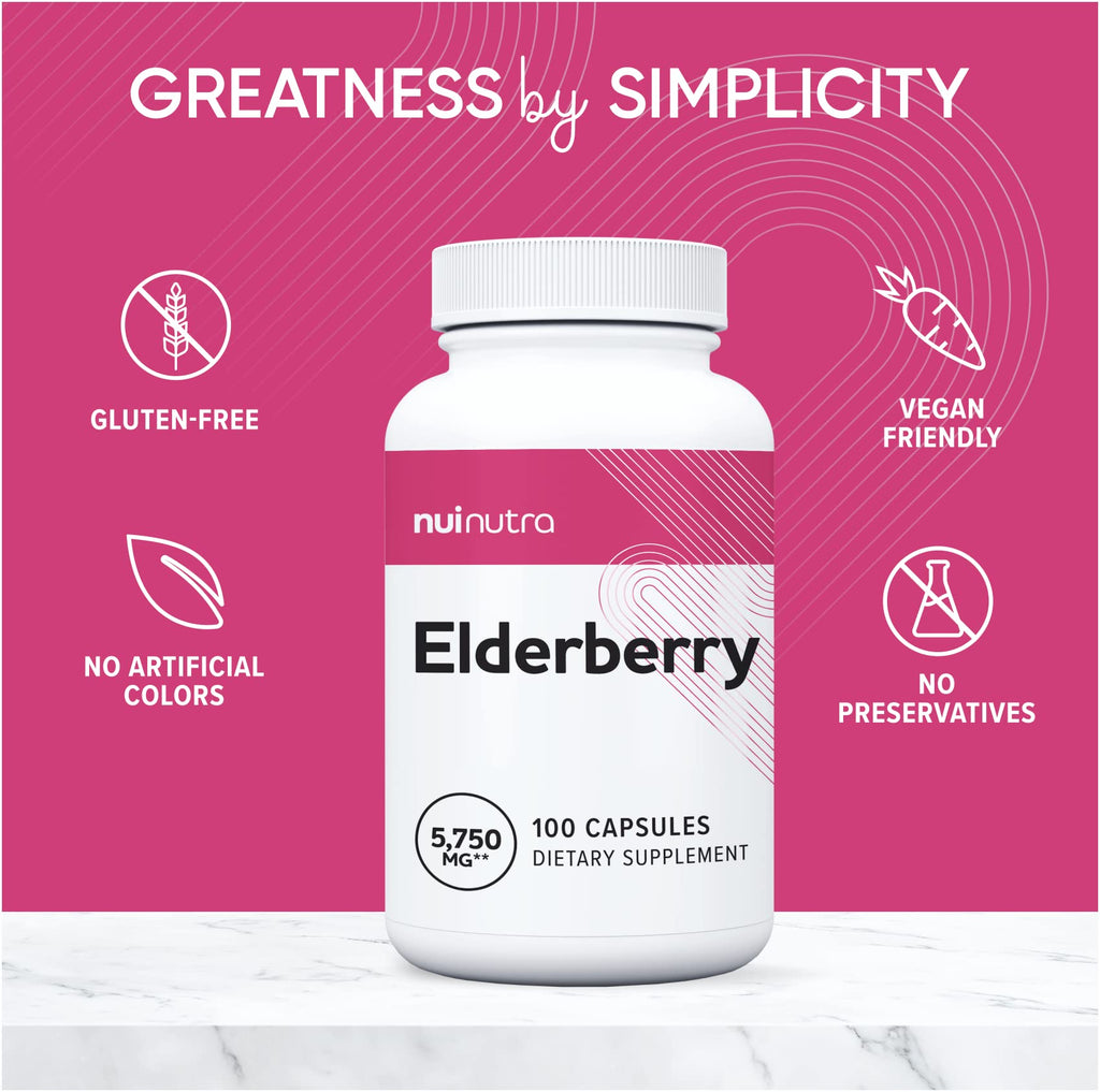 NUI NUTRA elderberry for better health