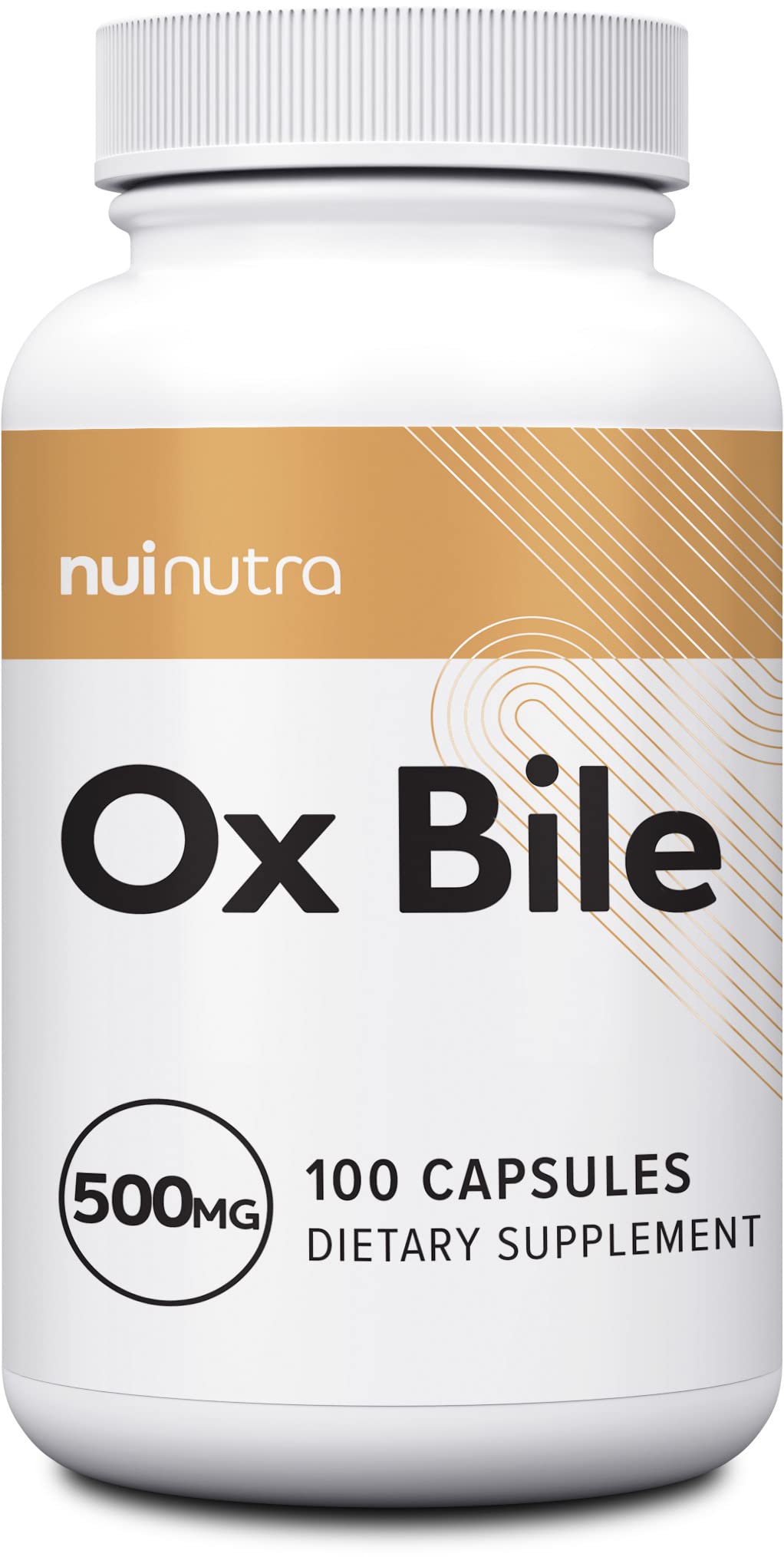 NUI NUTRA Ox bile supplement benefits