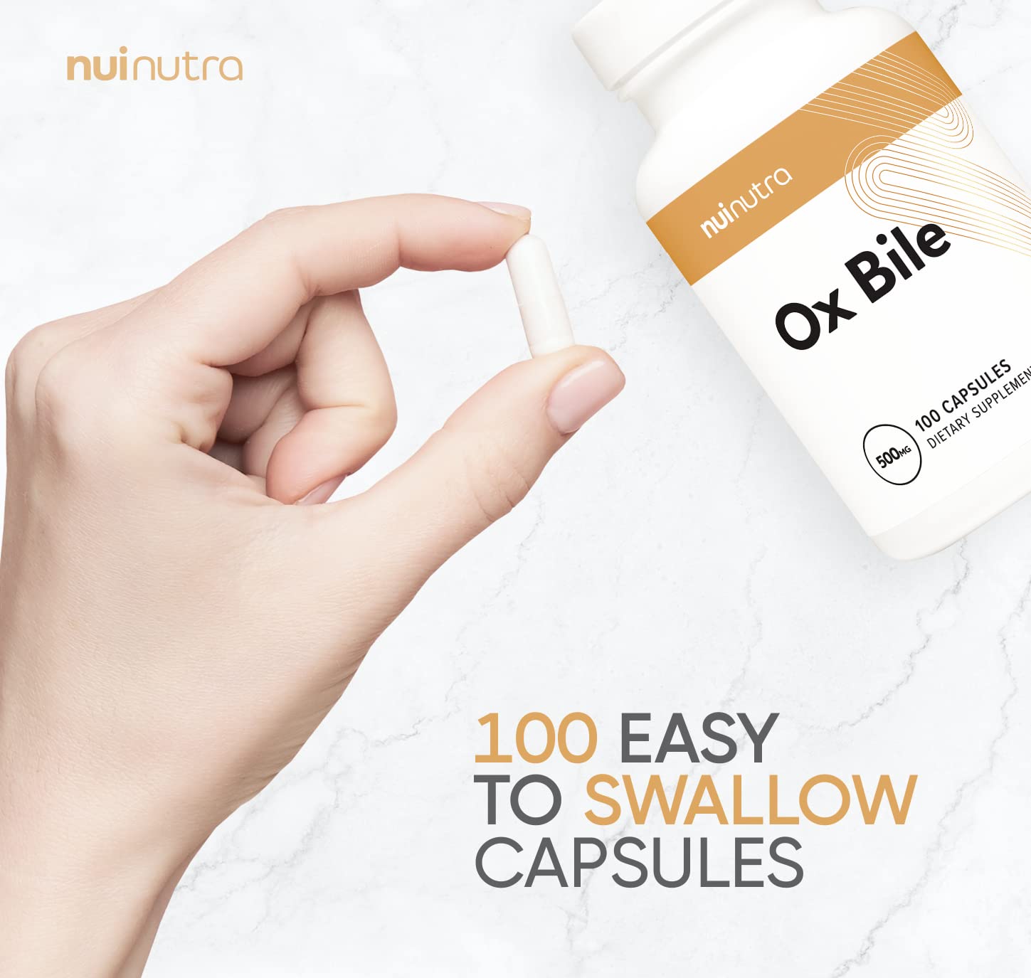 NUI NUTRA Ox bile support formula