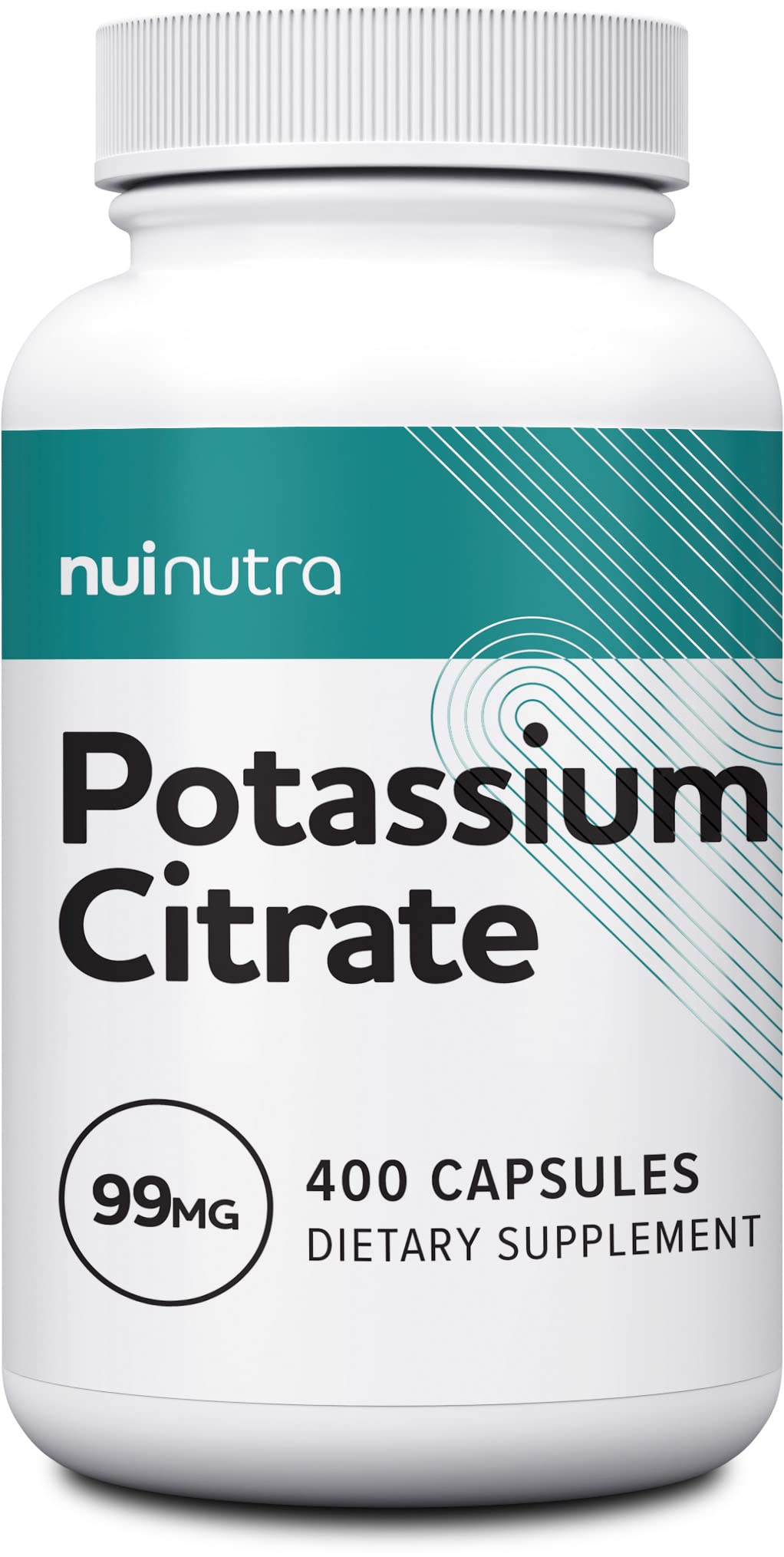 Nui Nutra potassium citrate capsules
