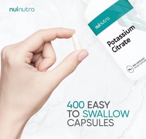 Nui Nutra potassium for active lifestyle