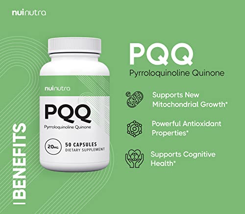 Nui Nutra PQQ for optimal health