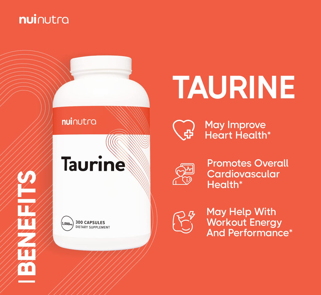 NUI NUTRA Taurine brain support