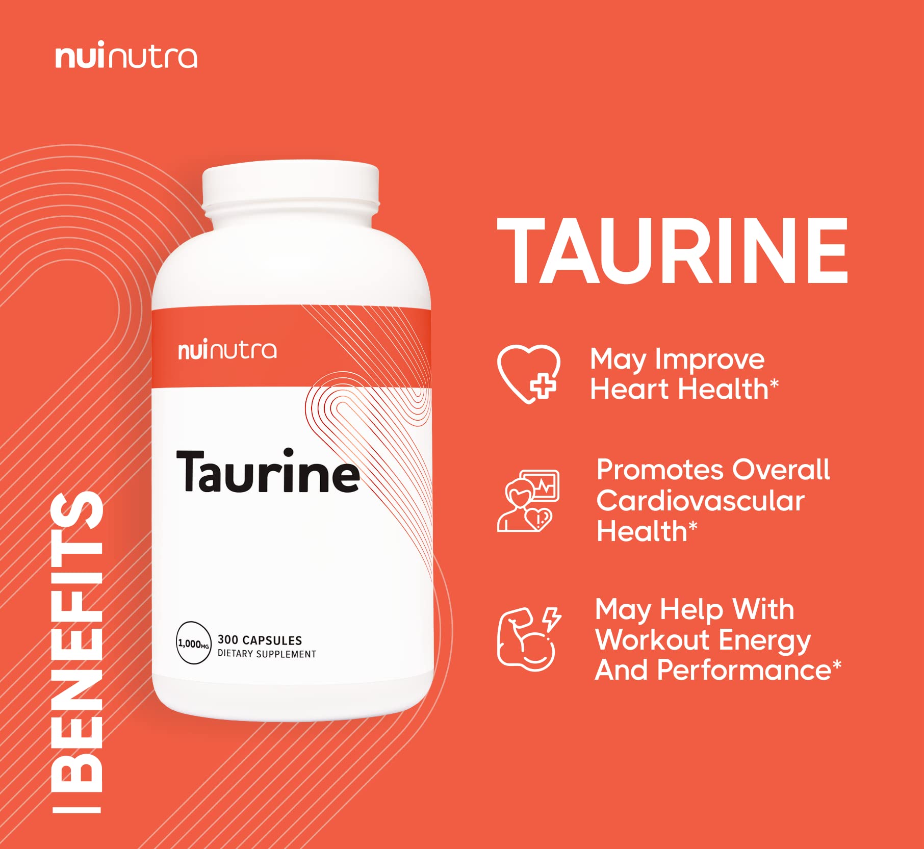 NUI NUTRA Taurine brain support
