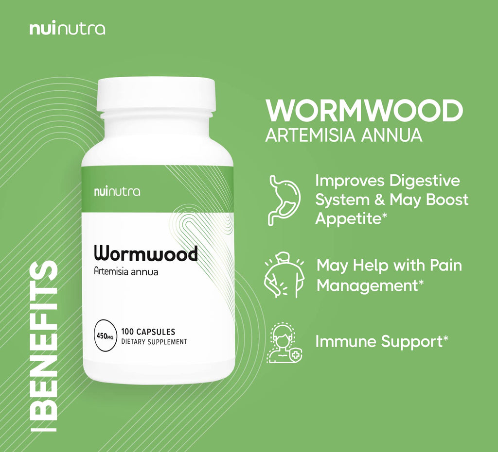 Nui Nutra Wormwood for overall health
