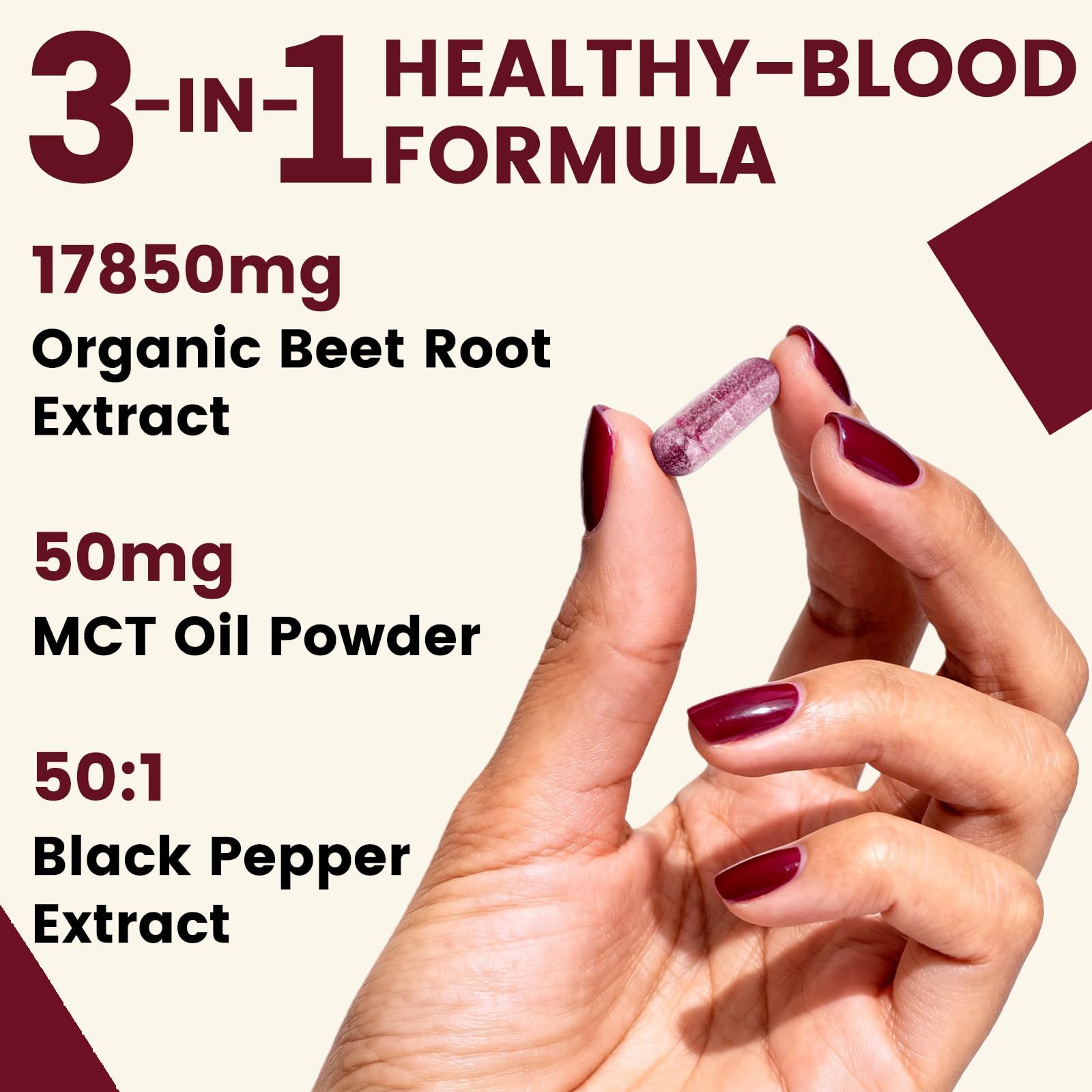 NUISM beet root for improved performance