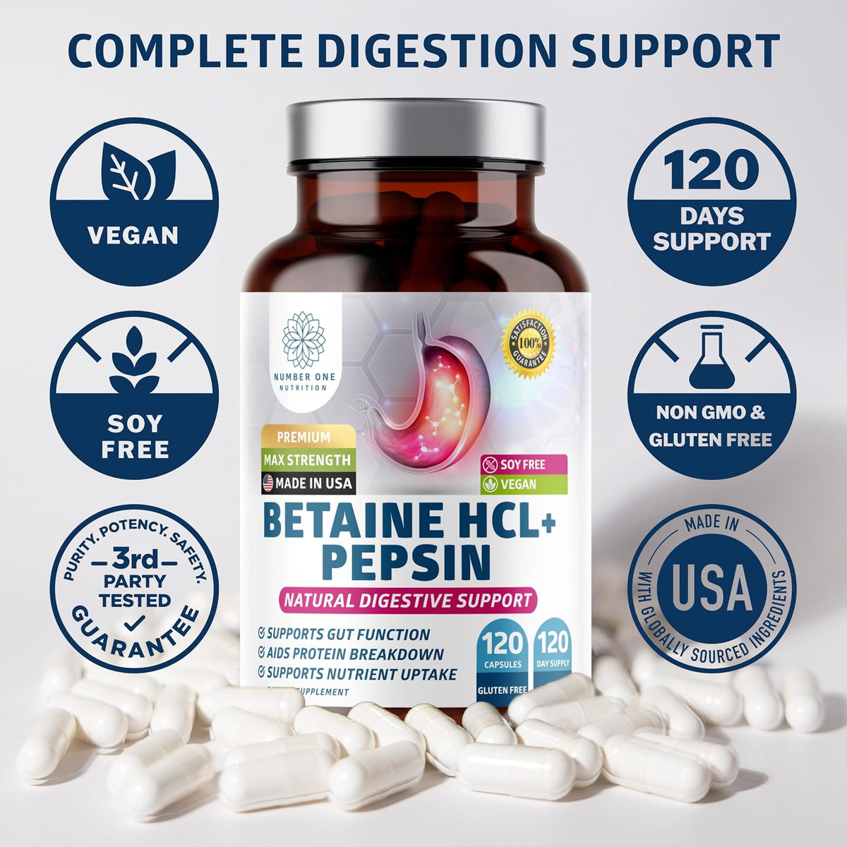 Number One Nutrition digestive enzyme formula