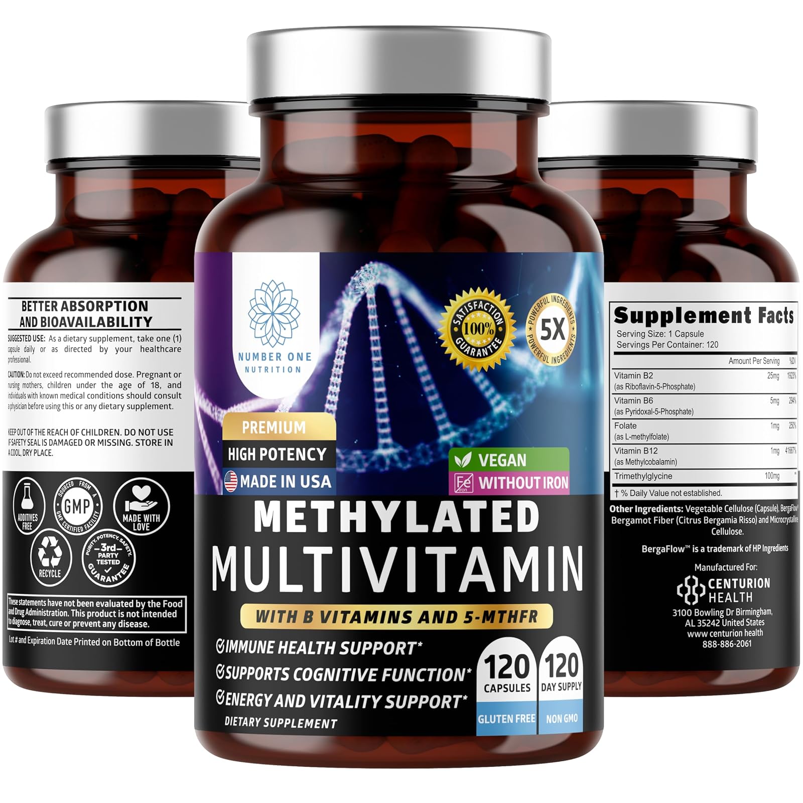 Number One Nutrition multivitamin capsules