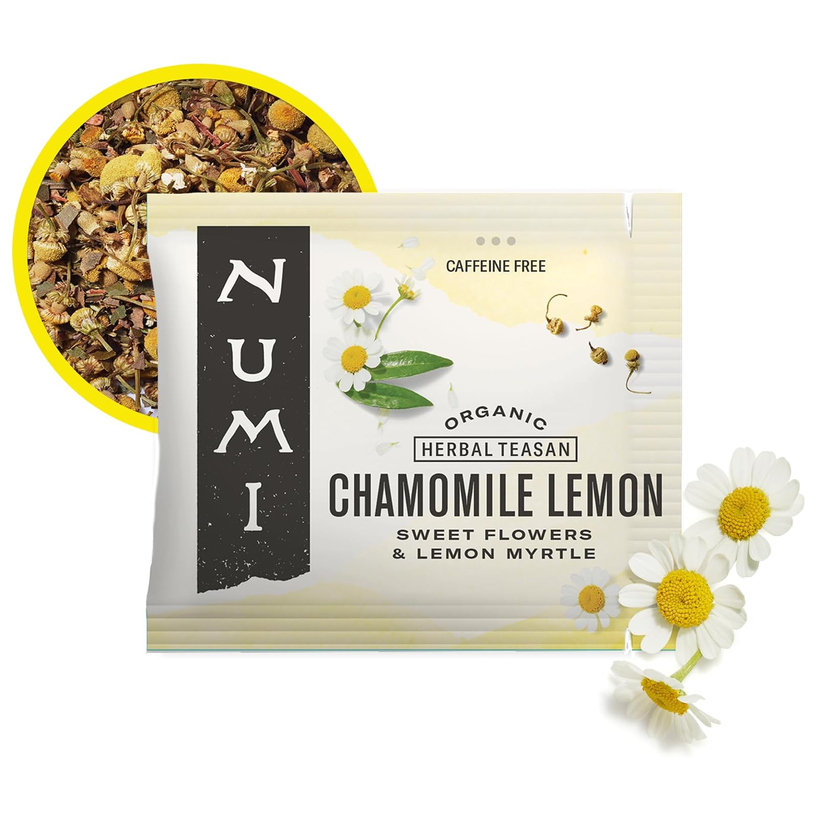 Numi organic chamomile lemon tea bags