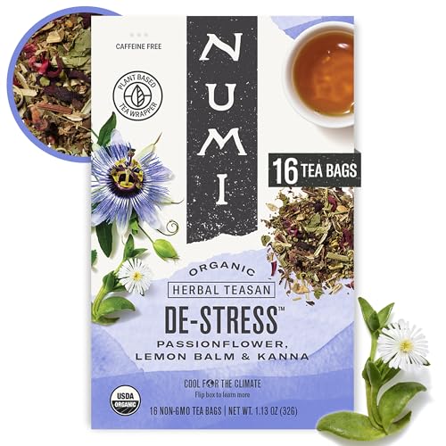 Numi Organic De-Stress Tea bags