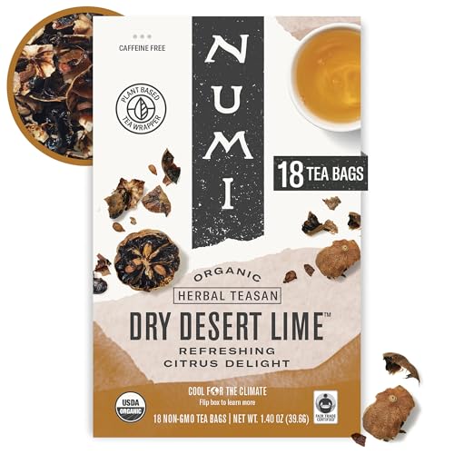 Numi organic dry desert lime tea bags