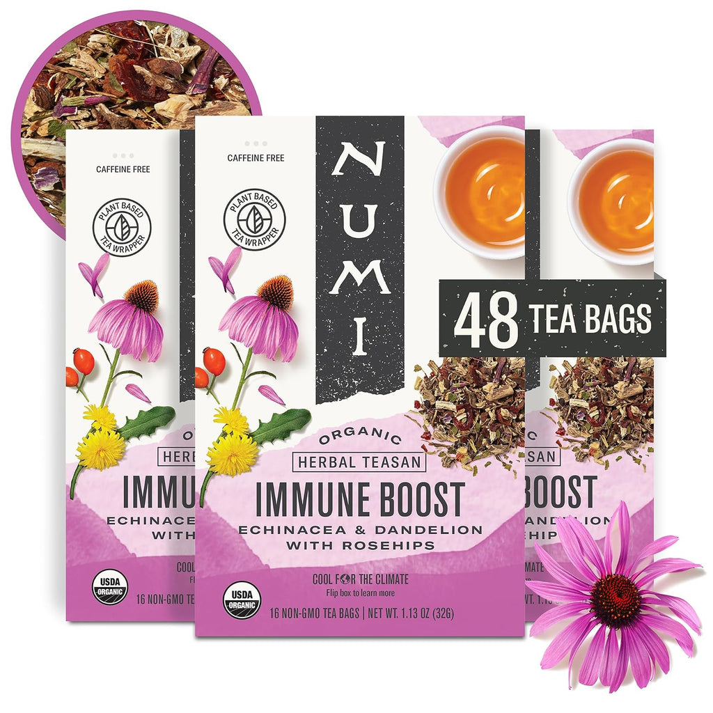Numi organic herbal tea bags