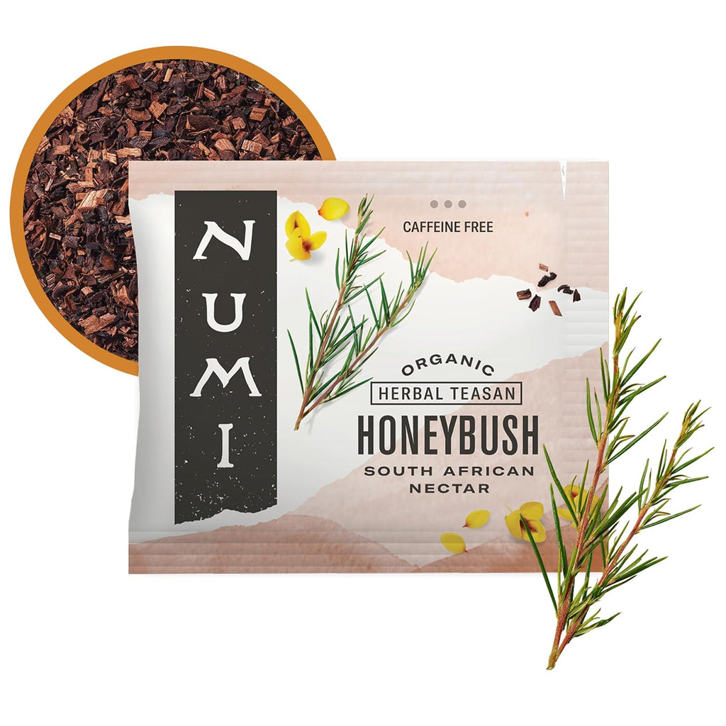 Numi organic honeybush herbal tea bags