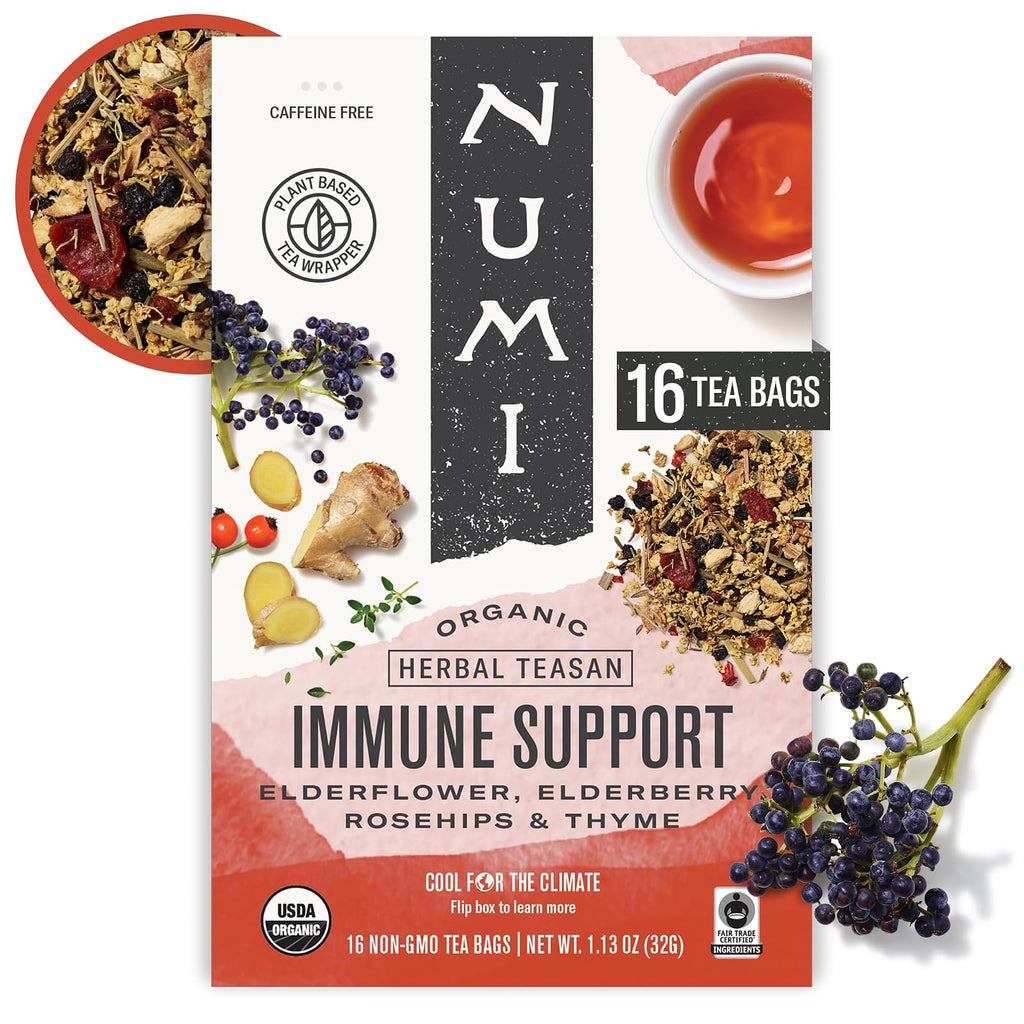 Numi organic immune support tea bags