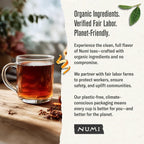 Numi rooibos tea for wellness