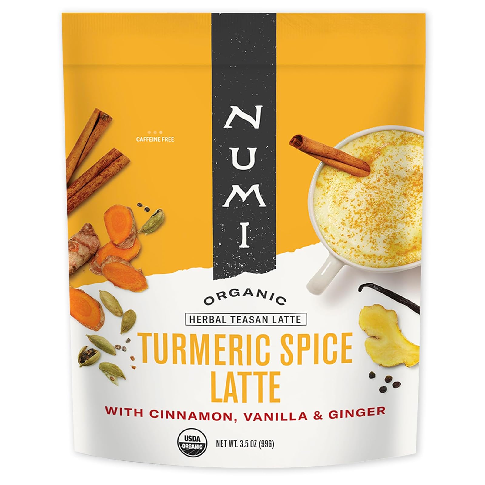 Numi turmeric spice latte powder
