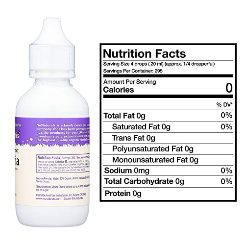 NuNaturals stevia for cooking and baking
