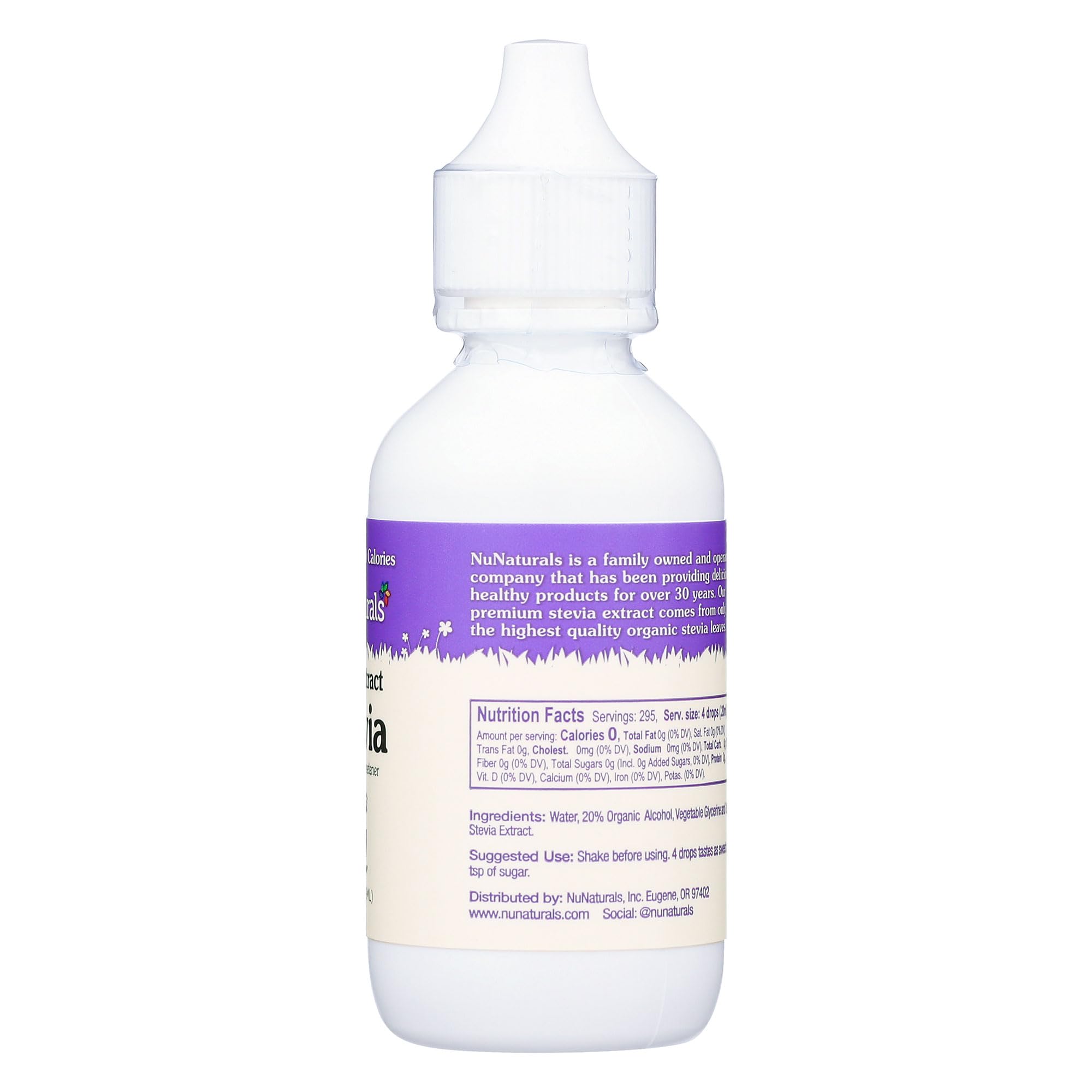 NuNaturals stevia for healthy recipes