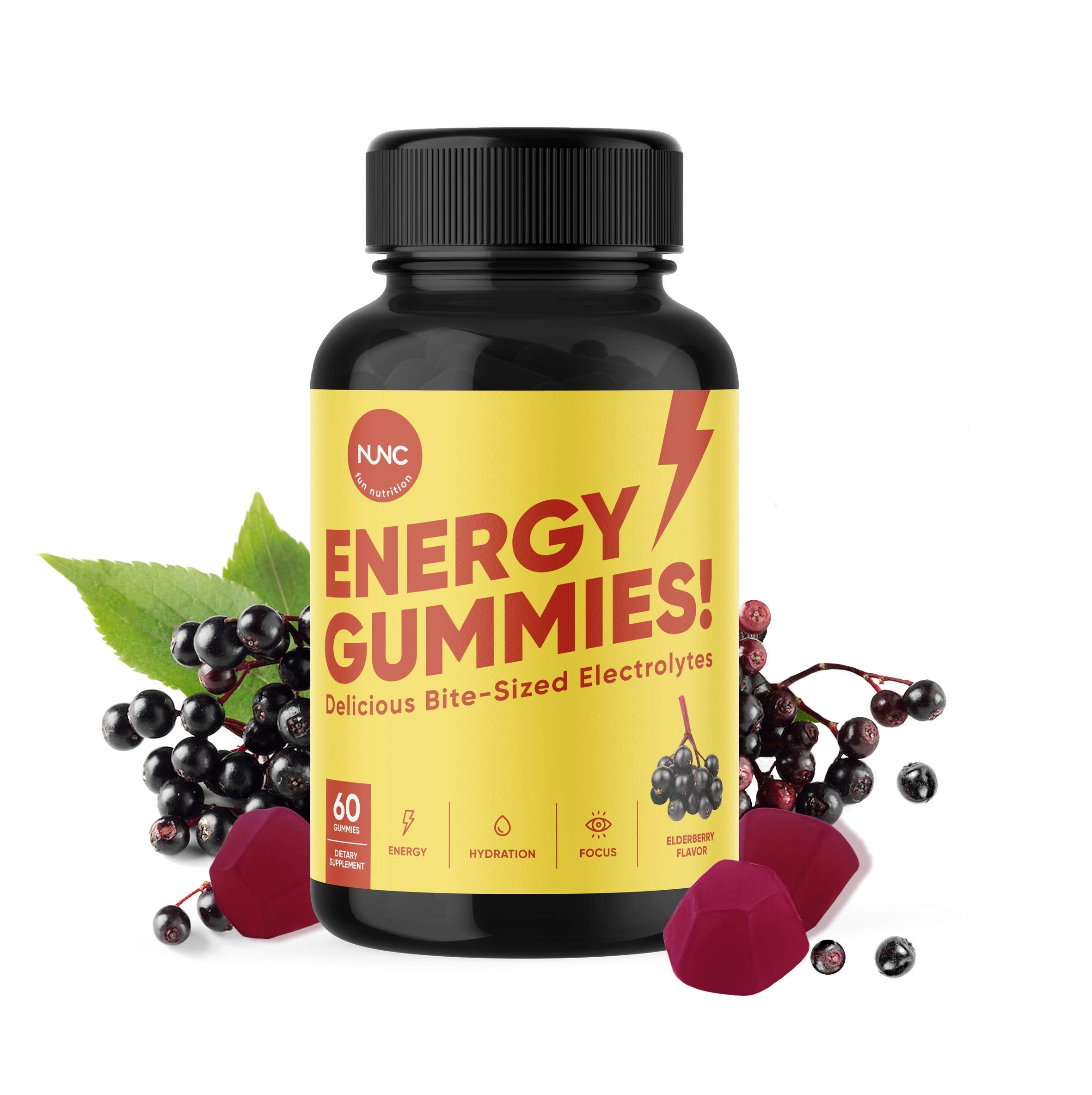 NUNC Energy Gummies for hydration