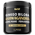 NUQIIT ashwagandha capsules for stress relief