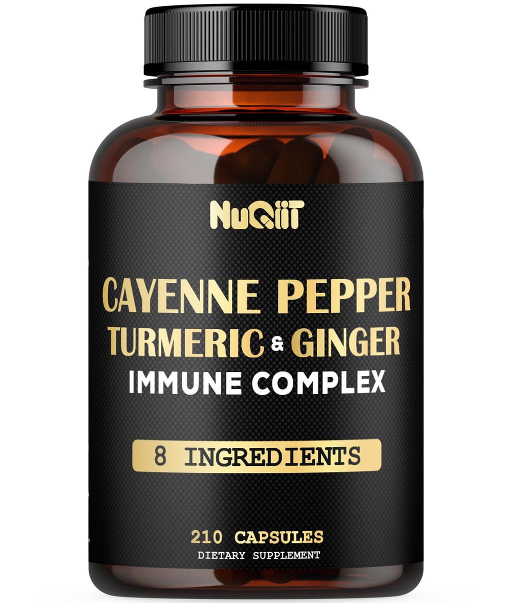 NUQIIT cayenne pepper capsules for metabolism
