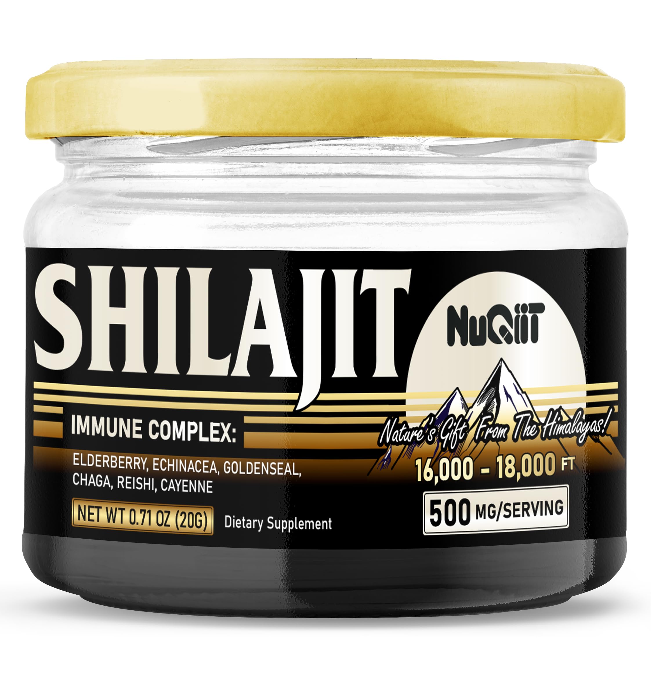NUQIIT echinacea immune support resin