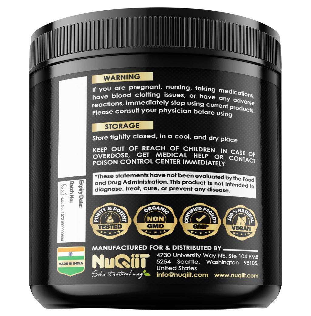 NUQIIT ginkgo biloba for enhanced mood