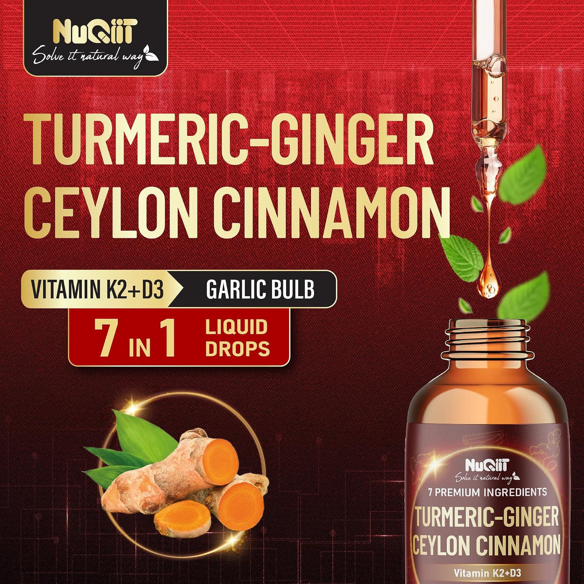 NUQIIT turmeric with vitamin D3