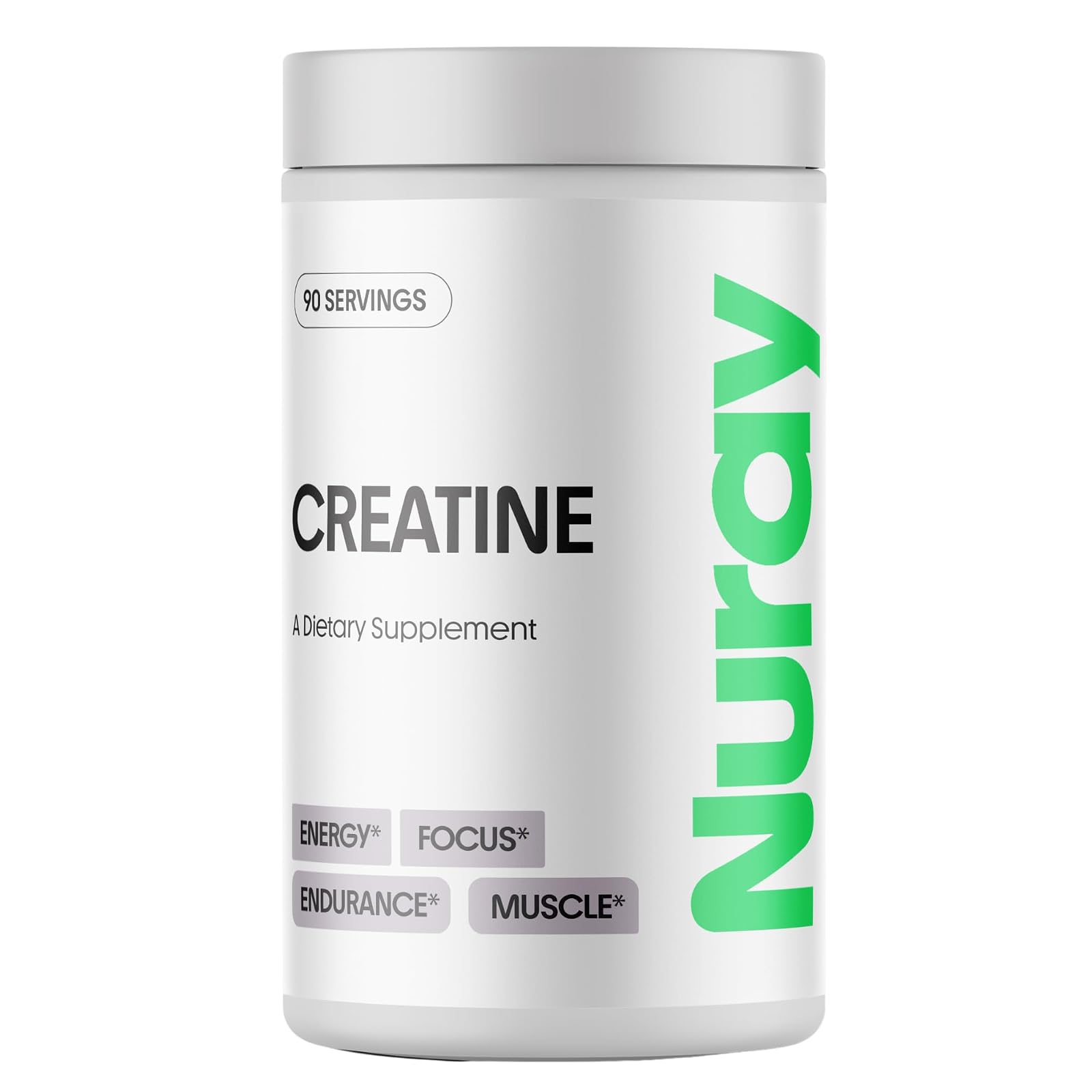 Nuray creatine monohydrate powder supplement