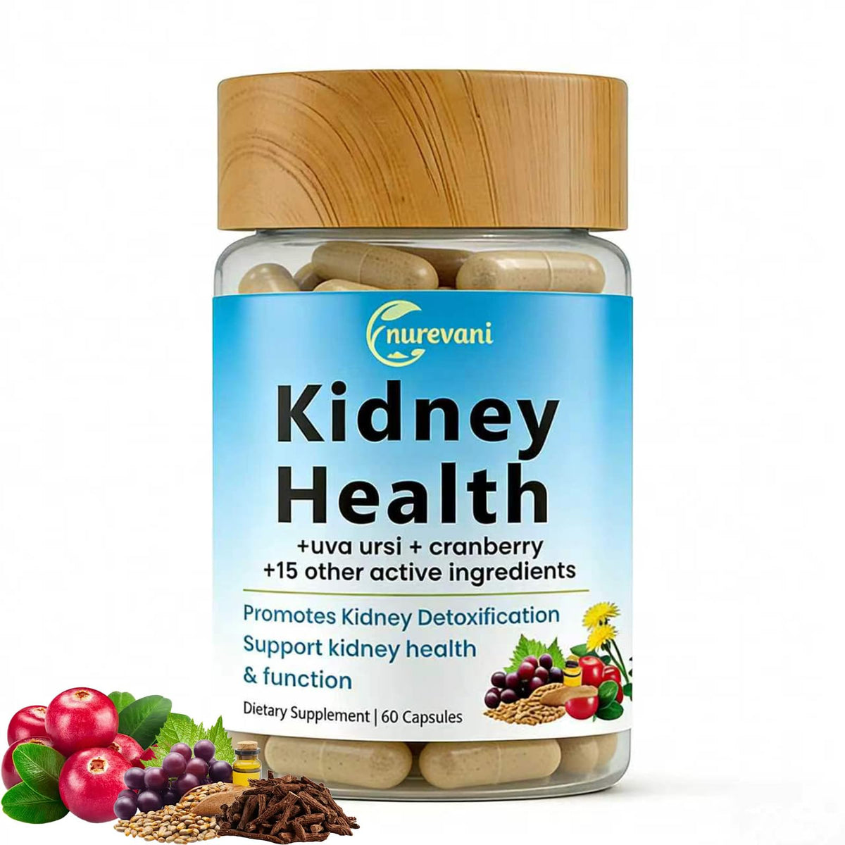 Nurevani kidney health support capsules