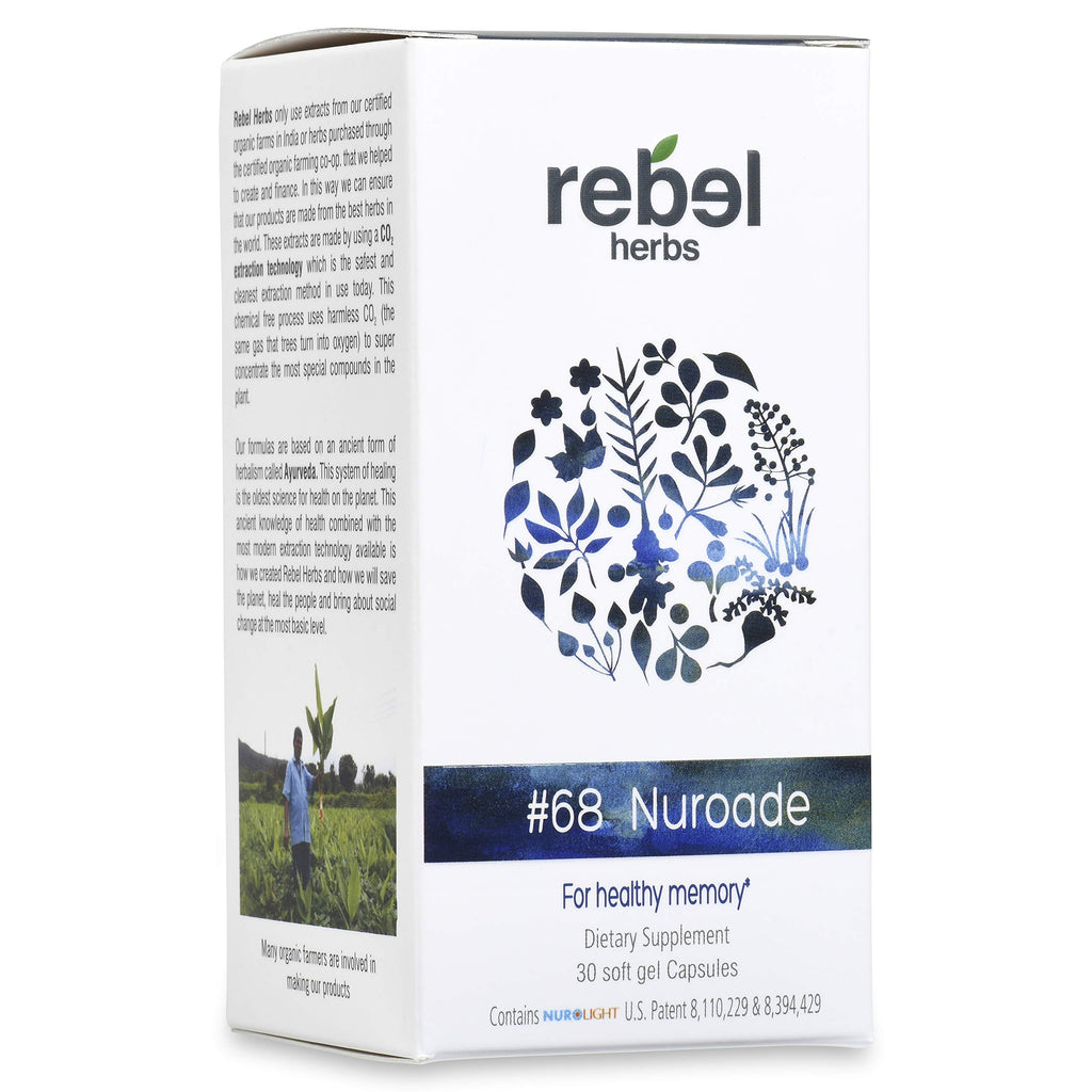 Nuroade #68 brain supplement capsules