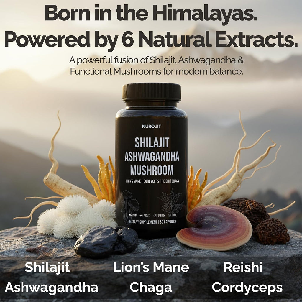 NuroJit herbal capsules for focus
