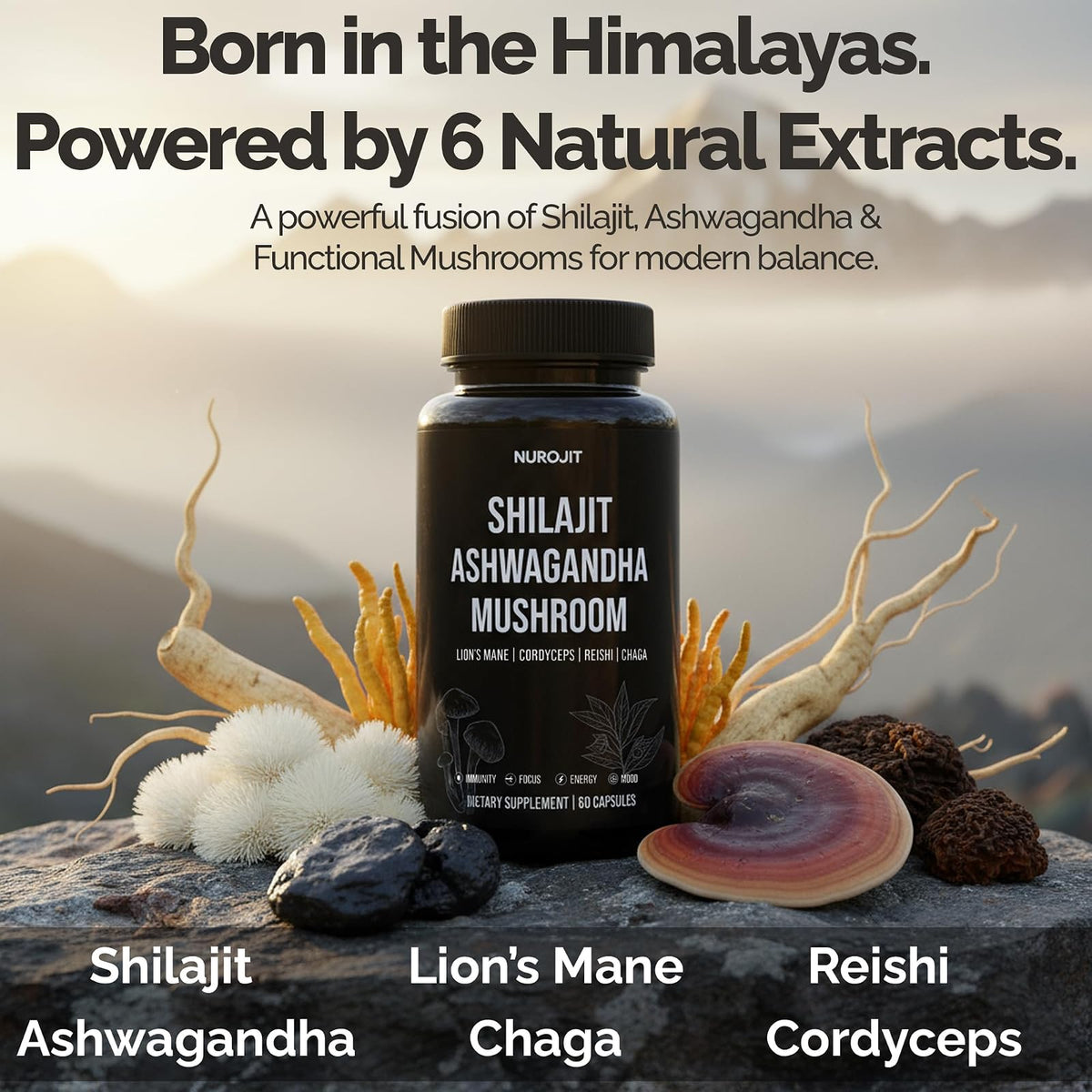 NuroJit herbal capsules for focus