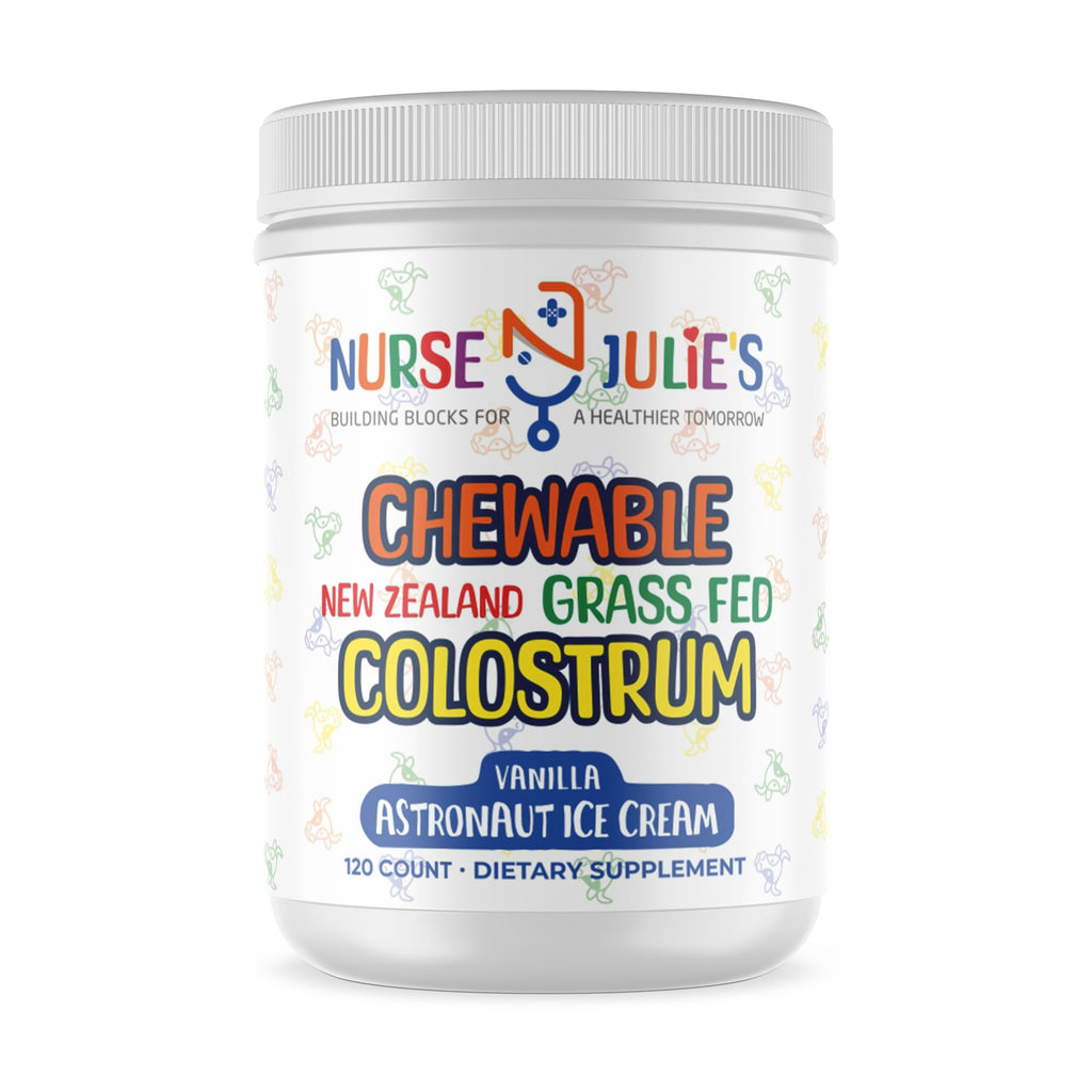 Nurse Julie's chewable colostrum tablets